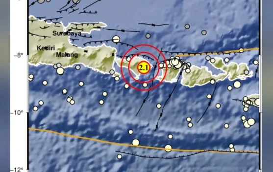 Gempa M 2,1 Guncang Timur Bangli Dini Hari - RRI.co.id