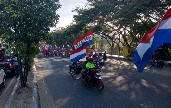 Konvoi Kendaraan Warnai Euforia Piala Dunia di Sorong - RRI.co.id