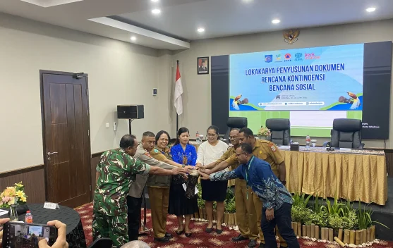 Pemkot Sorong dan ADRA Kolaborasi Susun Rencana Kontinjensi Konflik ...