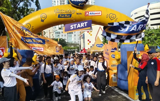 Sebanyak 700 Anak Ikuti Bebelac Little Star Fun Run - RRI.co.id