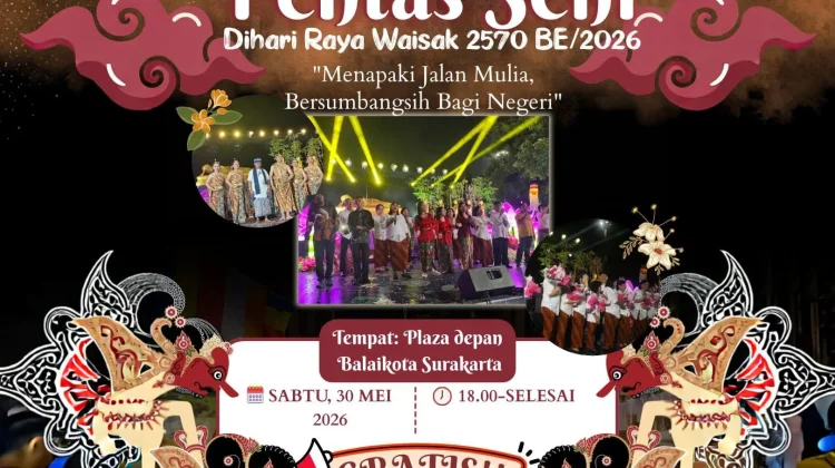 Semarak Pentas Seni Waisakha Raya 2026 di Balaikota Surakarta - RRI.co.id
