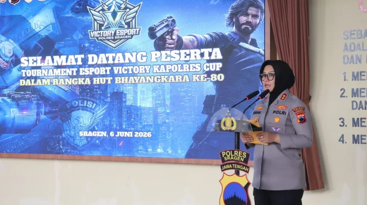 Kapolres Cup E-Sport 2026 Sragen Resmi Bergulir, Jaring Atlet ke ...