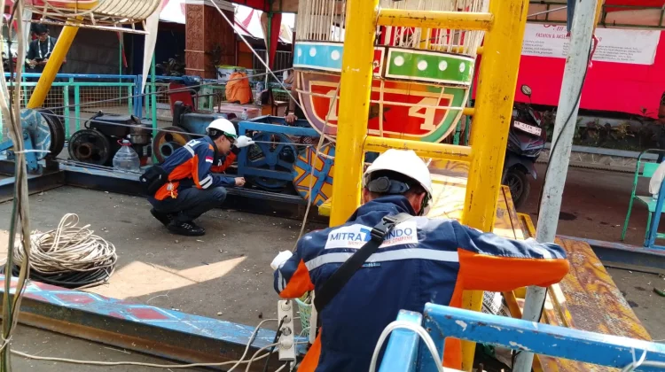 Pengecekan K3 Rampung, Wahana Pasar Malam "Karanganyar Go Market ...