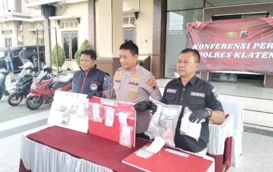 Empat Bulan Terakhir Polres Klaten Ungkap 15 Kasus Narkotika dengan 23 ...