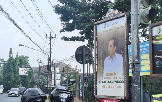 Gerindra Pertanyakan Baliho Ucapan Ultah Jokowi dari Pemkot Solo - RRI ...