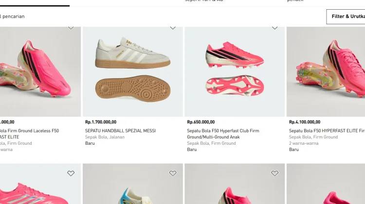 Tiga Raksasa Brand Olahraga Kompak Produksi Sepatu Pink untuk Piala ...