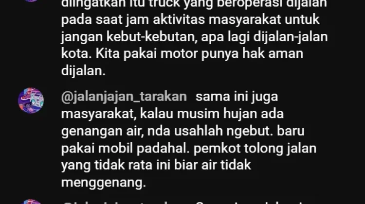 Truk Kebut-kebutan dan Jalan Rusak di Jalur Islamic-Telaga Keramat Jadi ...