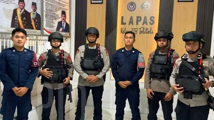 Patroli Dialogis Brimob Perkuat Pengawasan di Lapas Tolitoli - RRI.co.id