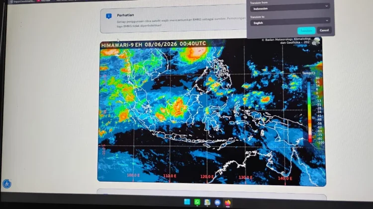 Prakiraan Cuaca di Kepulauan Aru, BMKG: Waspadai Hujan Lokal - RRI.co.id