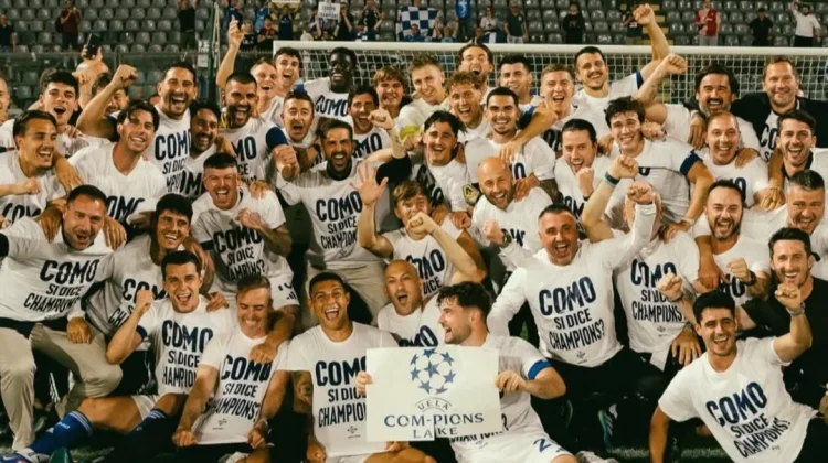 Cetak Sejarah Baru, Como 1907 Segel Tiket Liga Champions untuk Pertama ...