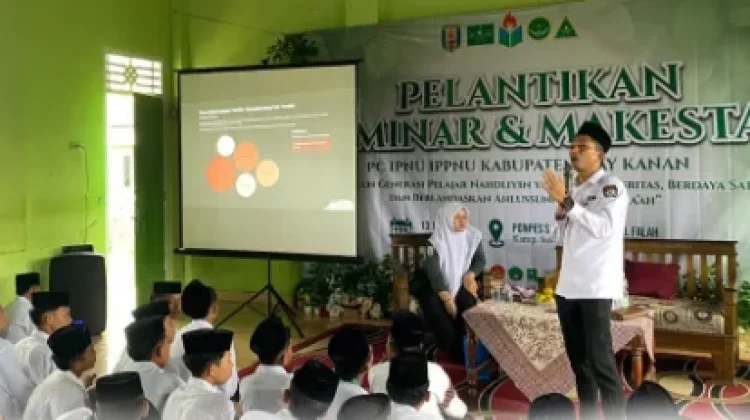 KPU Way Kanan Edukasi Pemilih Muda di Ponpes Sunan Muria - RRI.co.id