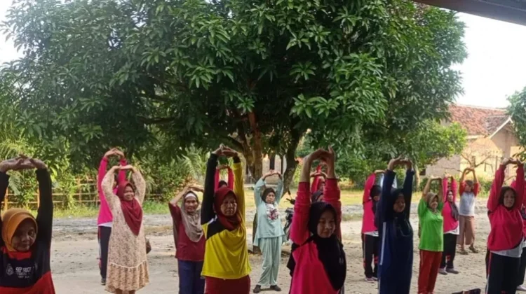 Prolanis dan Senam Sehat Digelar di Kampung Karya Agung - RRI.co.id