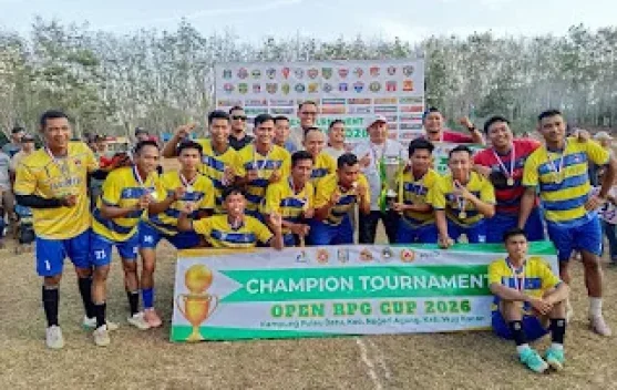 Perseneba Juara Open RPG CUP 2026 Usai Kalahkan Mulya Agung - RRI.co.id