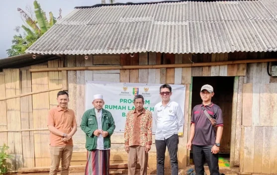BAZNAS Way Kanan Salurkan Bantuan Hunian Layak untuk Warga - RRI.co.id