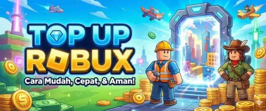 Cara Top Up Robux Murah dan Aman 2026, Gamer Wajib Tahu di Golroblox ...