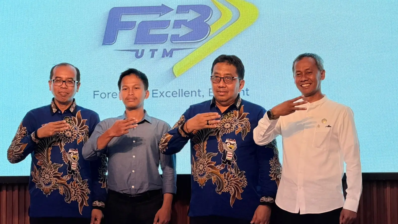 Usia ke-40 FEB UTM Luncurkan Branding Baru Foremost, Excellent ...
