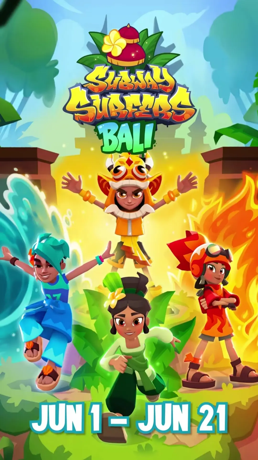 Game Subway Surfers Rilis Edisi Terbatas Bali World Tour 2026 - RRI.co.id
