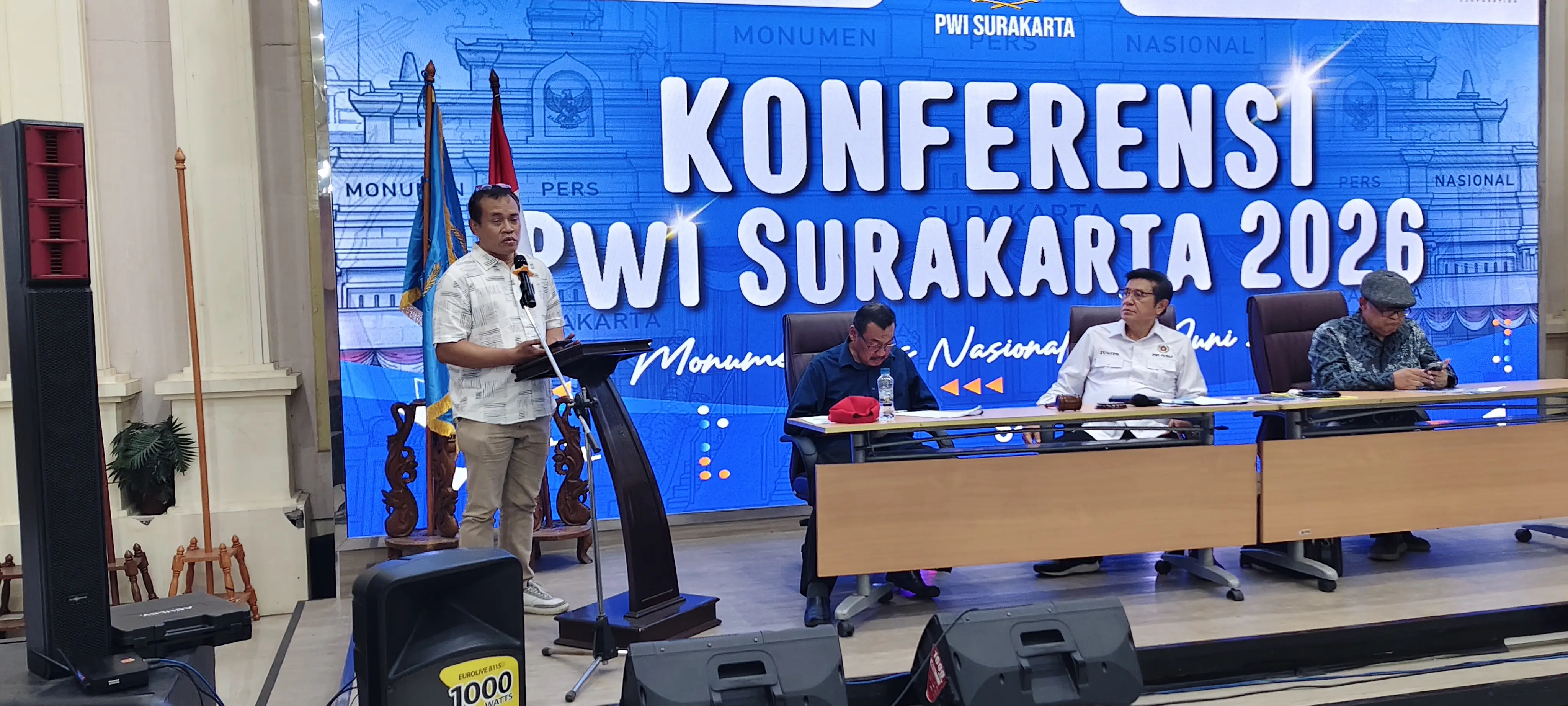 Sri Hartono-Budi Santoso Pimpin PWI Surakarta 2026-2031 - RRI.co.id