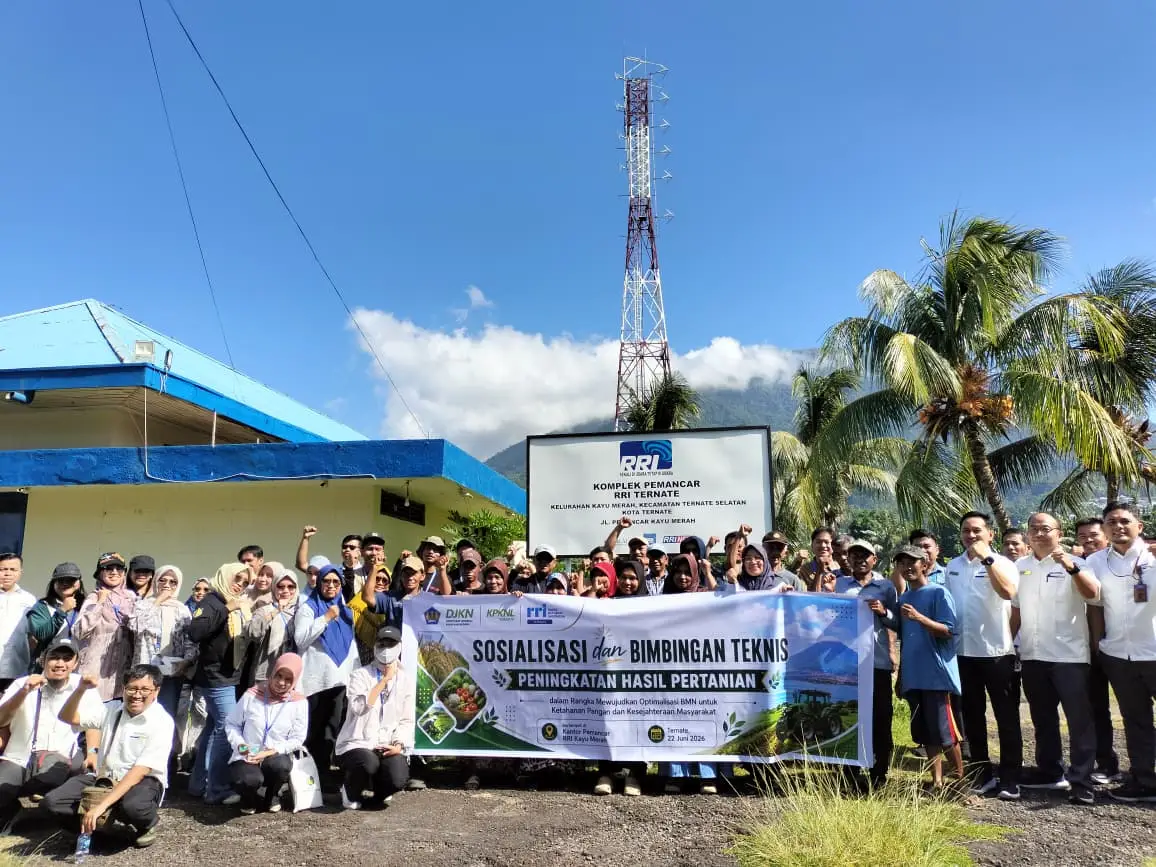Lahan RRI Disulap Jadi Sentra Sayuran, KPKNL Ternate Jadikan Pilot ...
